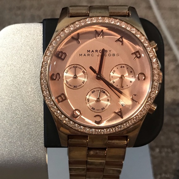 Marc By Marc Jacobs | Jewelry | Rose Gold Marc By Marc Jacobs Watch ...